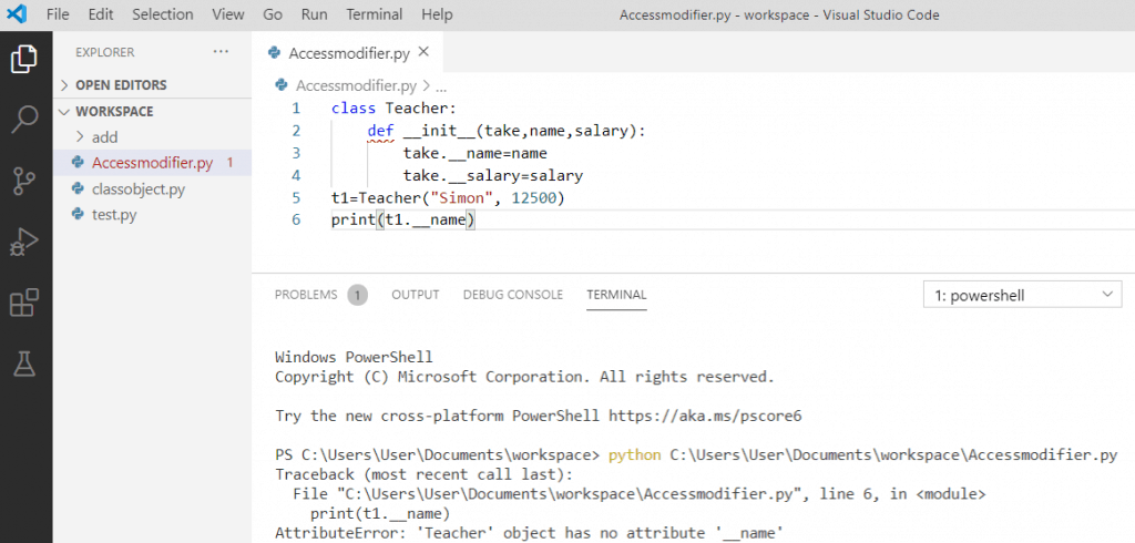 Access Modifiers In Python - Python Guides