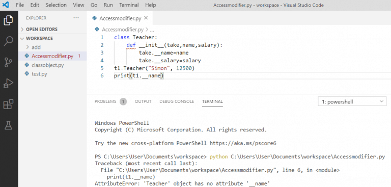 Access Modifiers In Python - Python Guides