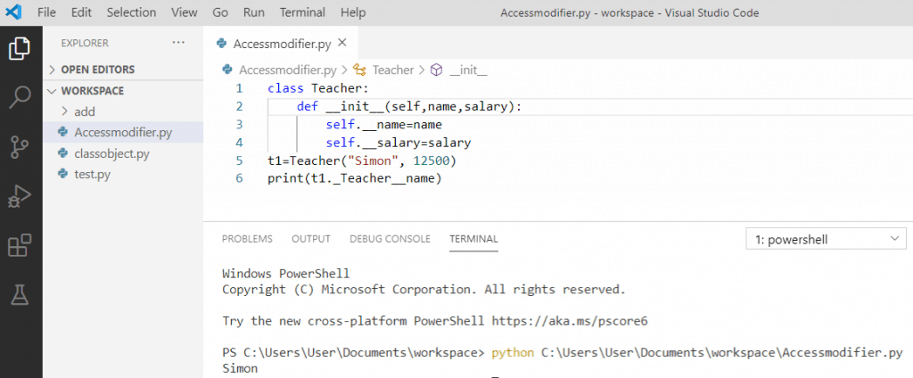 Access Modifiers In Python - Python Guides