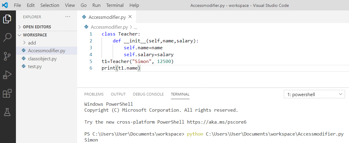 Access Modifiers In Python - Python Guides