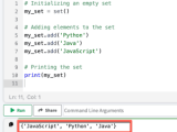 Python Create Empty Set How To Create Empty Set In Python Python Guides
