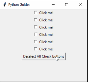Python Tkinter Checkbutton - How To Use - Python Guides