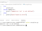Nameerror Exception In Python Riset