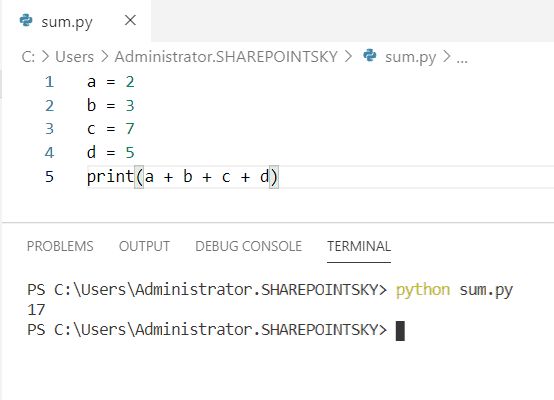 How To Add Two Variables In Python - Python Guides
