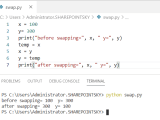 How To Swap Two Numbers In Python Various Examples Python Guides