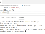 File Does Not Exist Python Python Guides