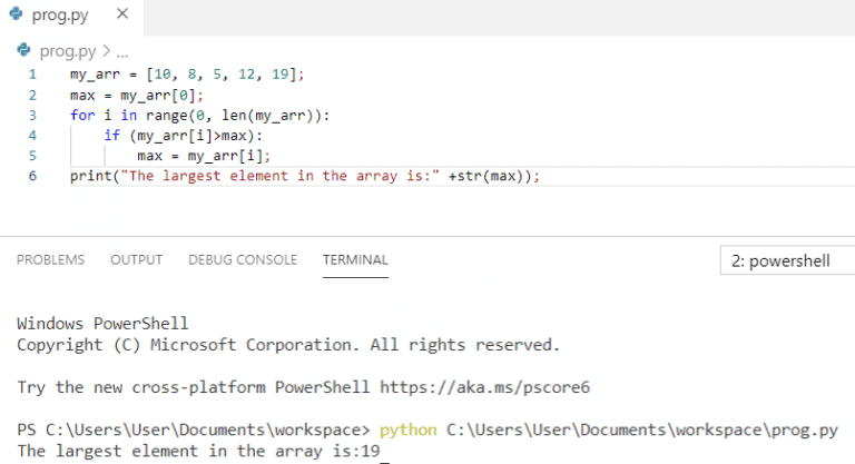 Python Program To Print Element In An Array Python Guides 0896
