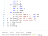 How To Swap Two Numbers In Python Various Examples Python Guides
