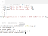 How To Swap Two Numbers In Python Various Examples Python Guides