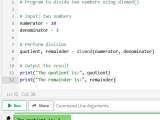 How To Divide Two Numbers In Python