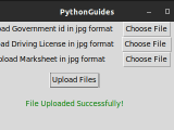 Upload A File In Python Tkinter Python Guides