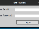 Registration Form In Python Using Tkinter With Database Sqlite3