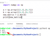 Python Numpy Matrix Examples Python Guides