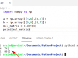 Python Numpy Matrix Examples Python Guides