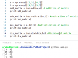 Python Numpy Matrix Examples Python Guides
