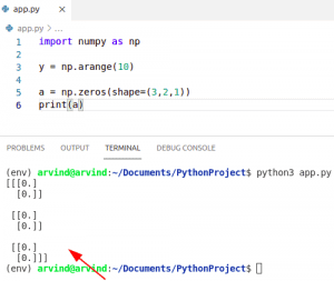 Python NumPy Zeros + Examples - Python Guides