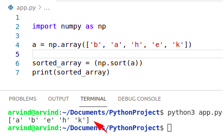Python Sort NumPy Array + Examples - Python Guides