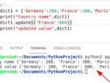 Python Dictionary Update With Examples Python Guides