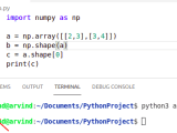 Python Numpy Shape With Examples Python Guides