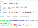 Python Numpy Shape With Examples Python Guides