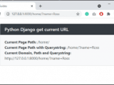 Python Django Get Requests