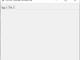 Python Tkinter Notebook Widget Python Guides