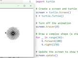 Python Turtle Tracer Animation Control