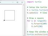 Create A Python Turtle Square