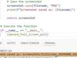 Capture Screenshots In Python