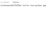 Python Turtle Draw A Star