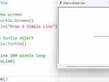 How To Draw A Line Using Python Turtle