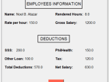 How To Generate Payslip Using Python Tkinter Video Tutorial Python