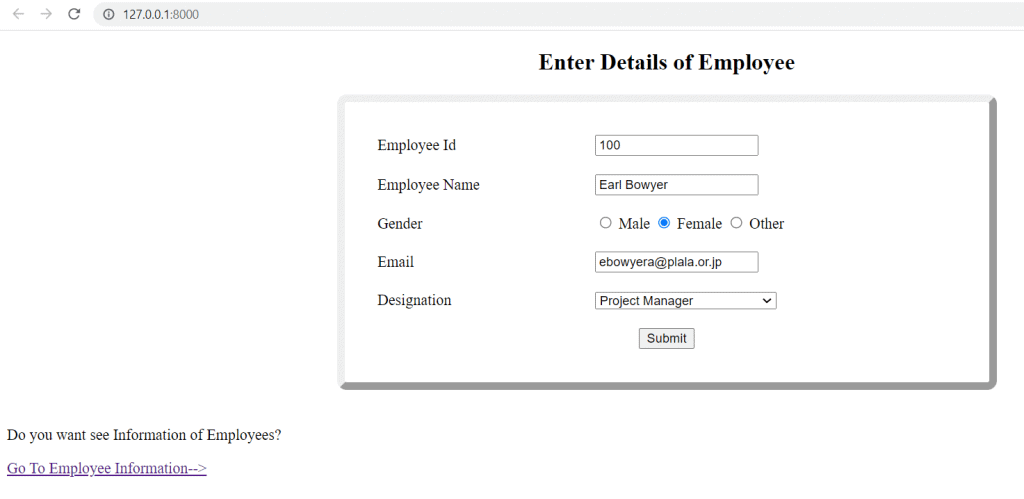 Django Crud Example With Postgresql Python Guides