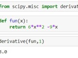 Python Scipy Derivative Of Array Python Guides