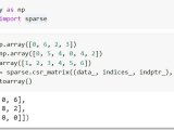 Python Scipy Sparse Csr Matrix Python Guides