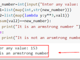 Armstrong Number In Python Python Guides