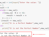 How To Find Perfect Number In Python Python Guides
