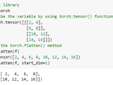 Pytorch Flatten 8 Examples Python Guides