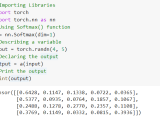 Pytorch Softmax Complete Tutorial