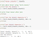 Pytorch Stack Tutorial Examples Python Guides