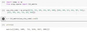 Working With Python Lil_Matrix Scipy - Python Guides