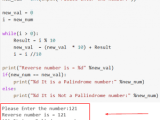 Python Palindrome Program With Examples Python Guides