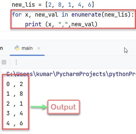 Python For Loop With Index [4 Ways & Examples] - Python Guides