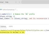 How To Convert Binary To Decimal In Python