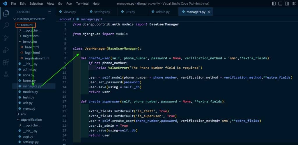 How To Register User With Otp Verification In Django Python Guides