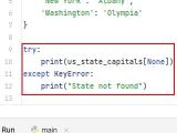 How To Fix Dictionary Keyerror None