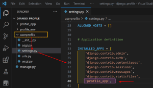 How To Create A User Profile Using Django - Python Guides