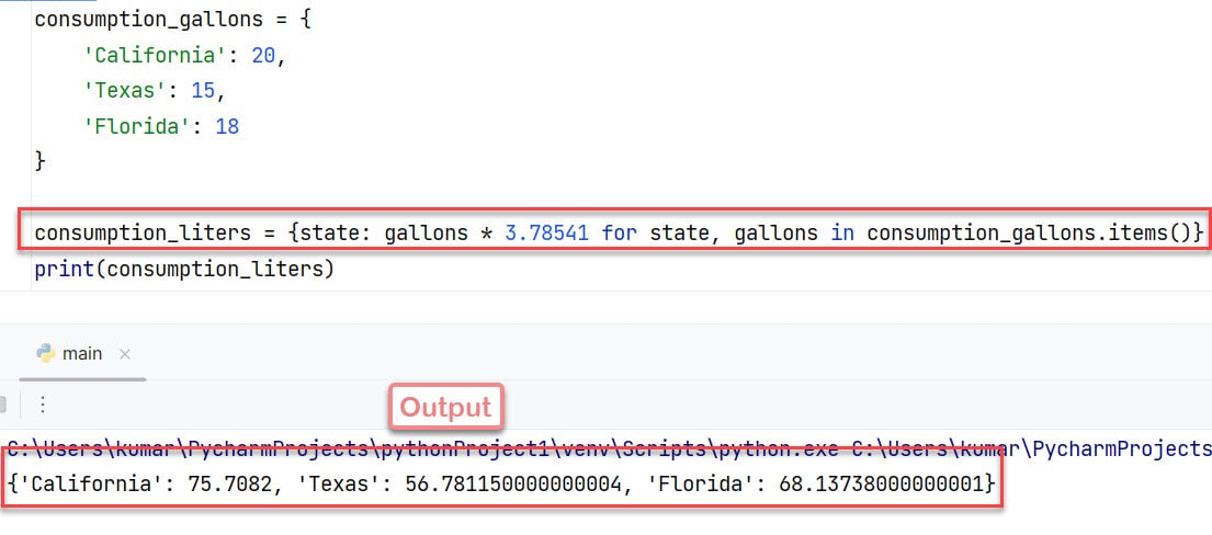Python Dictionary Comprehension [7 Methods] - Python Guides