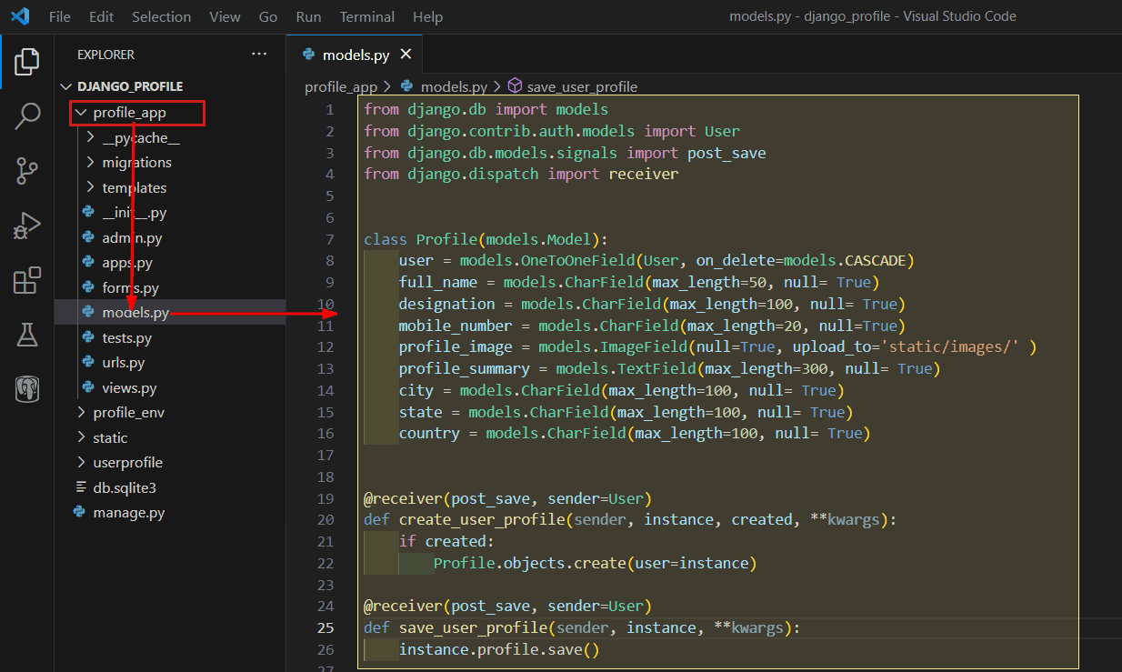 How To Create A User Profile Using Django - Python Guides
