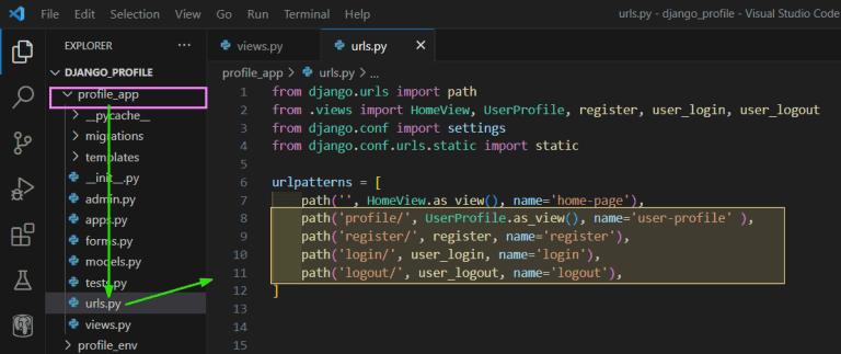 How To Create A User Profile Using Django - Python Guides
